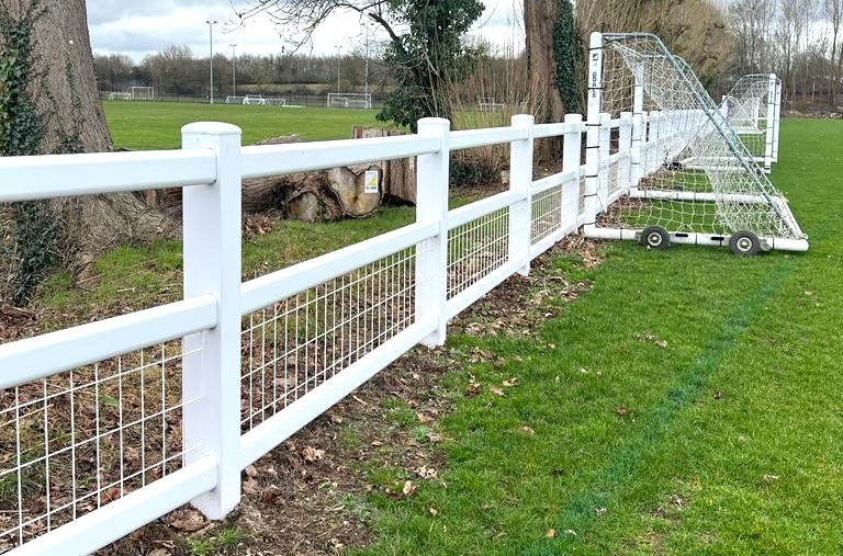 Warwick School install Duralock Sports Boundary Fencing | Duralock